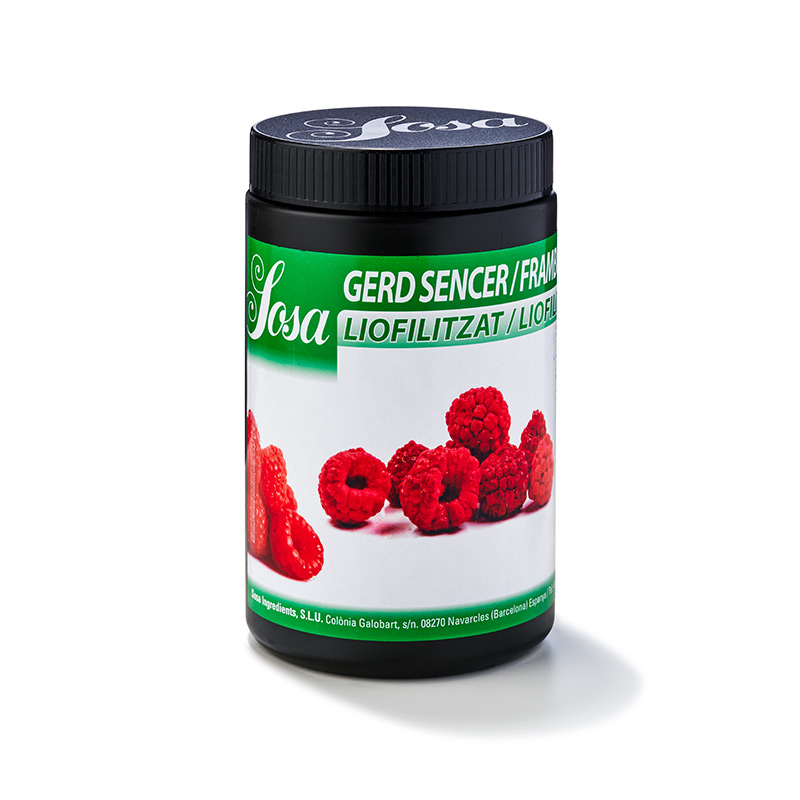 Raspberries freeze-dried from Sosa 75 g whole