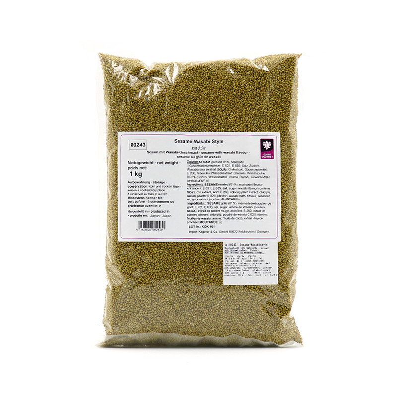 Sesam geröstet, mit Wasabi aromatisiert | 45753